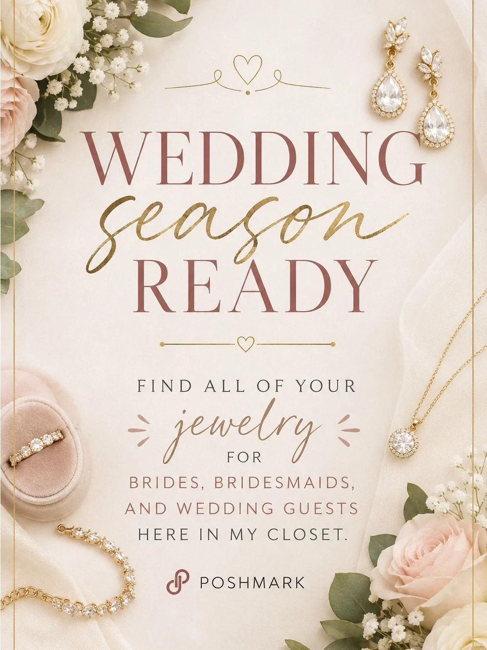 Jewelry | Wedding Season Ready Jewelry | Poshmark